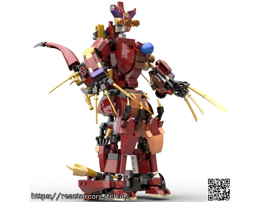 LEGO MOC-197620 71793 Sauron Scissor Hands Mech by Reactorcore ...