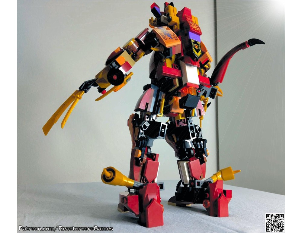 LEGO MOC 71793 Sauron Scissor Hands Mech by Reactorcore | Rebrickable ...