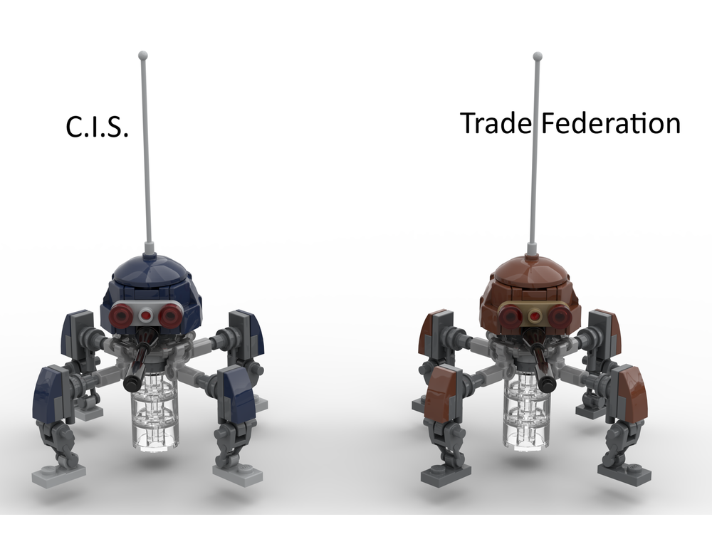 LEGO MOC Dwarf Spider Droid - Recolors by darkcrafter3 | Rebrickable ...