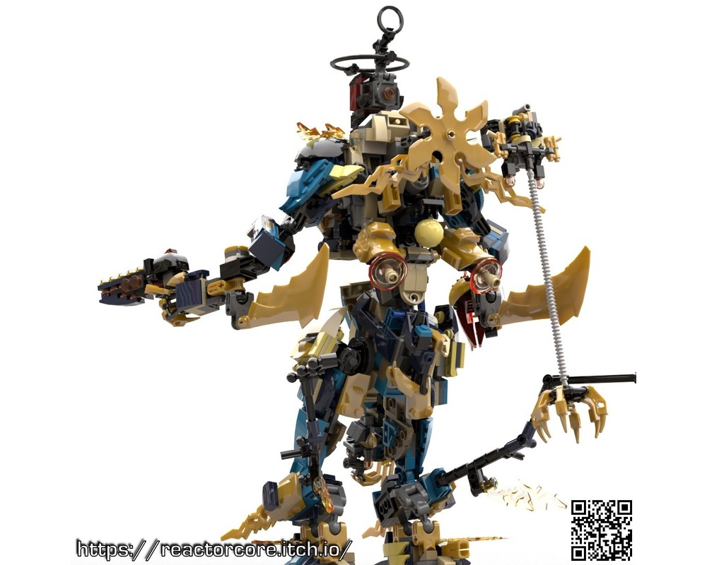 LEGO MOC 71796 Imperial Black Halo Lightning Trophy Mecha by ...