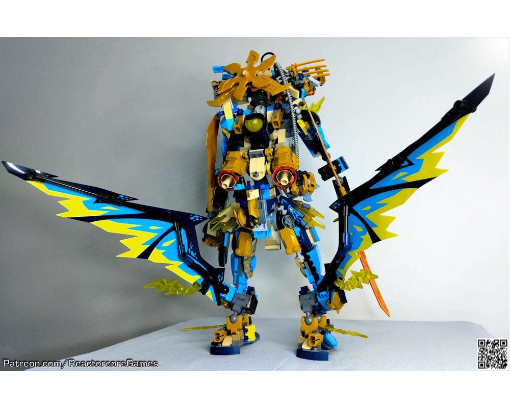 LEGO MOC 71796 Imperial Black Halo Lightning Trophy Mecha by ...