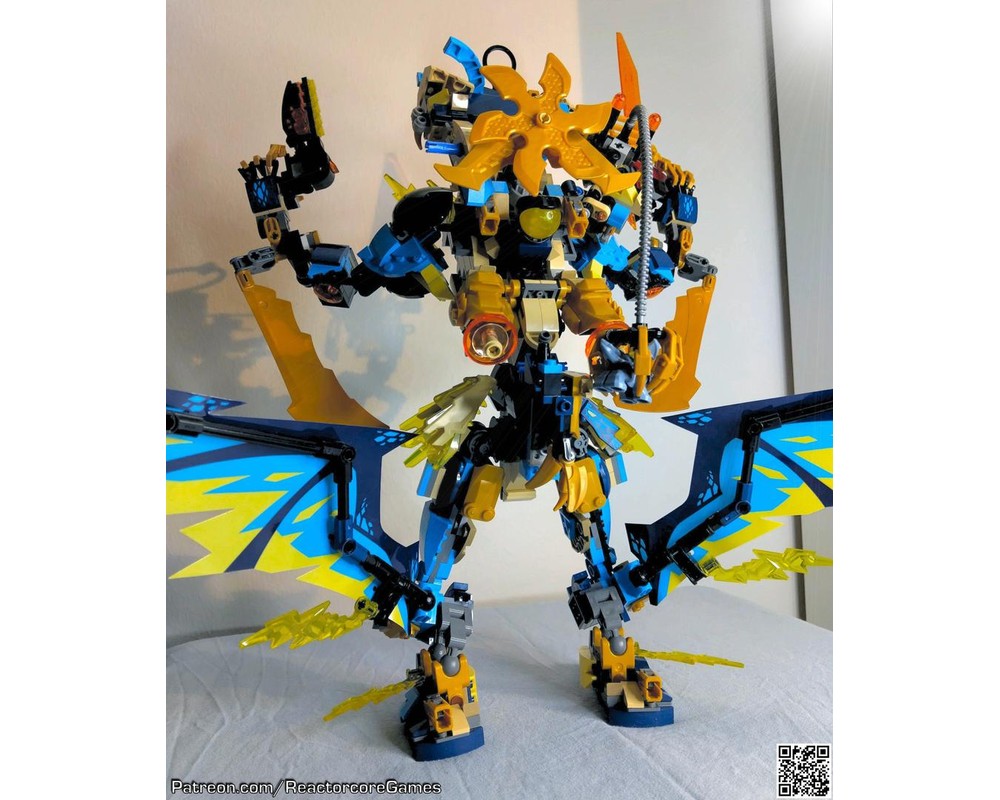 LEGO MOC 71796 Imperial Black Halo Lightning Trophy Mecha by ...