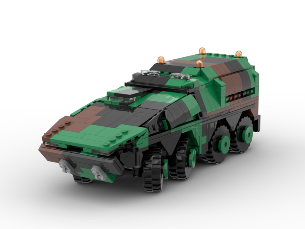 LEGO MOC-197623 GTK Boxer sgSanKfz by waffl_builds | Rebrickable ...