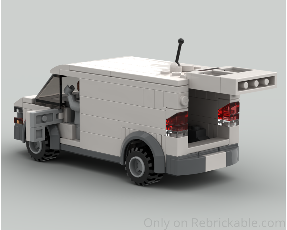 LEGO MOC Chevrolet Express by Pitzolino | Rebrickable - Build with LEGO