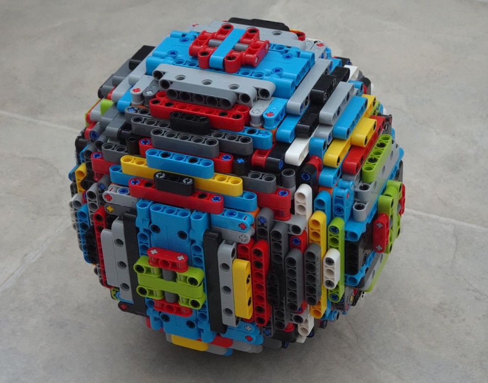 LEGO MOC Big sphere L25 by janwillemthefactor | Rebrickable - Build ...
