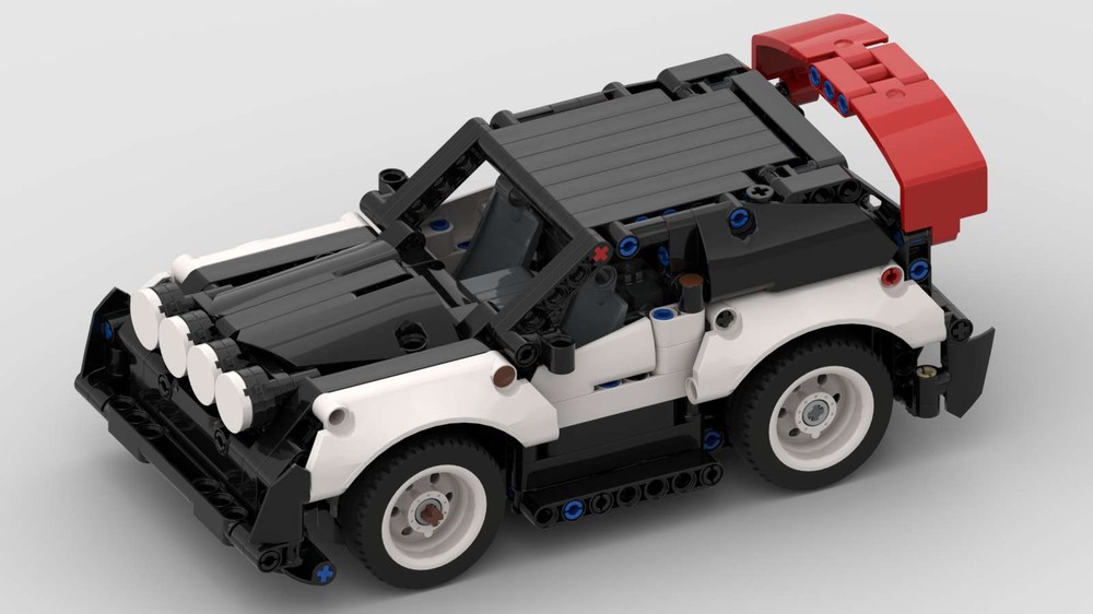 LEGO MOC Mini 42109 TG Rally Car - RWD by N1K0L4 | Rebrickable - Build ...