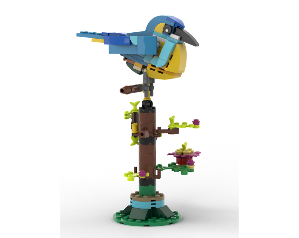 LEGO MOC 31136 Blue Flycatcher by zengogobrick | Rebrickable - Build ...