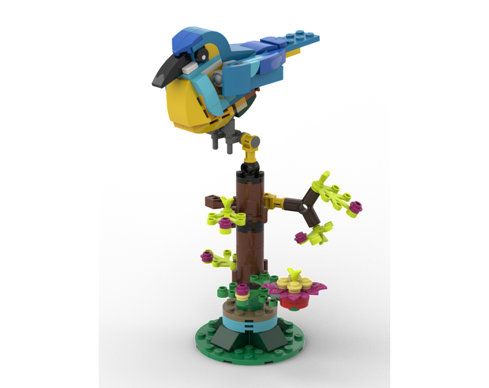 LEGO MOC 31136 Blue Flycatcher by zengogobrick | Rebrickable - Build ...