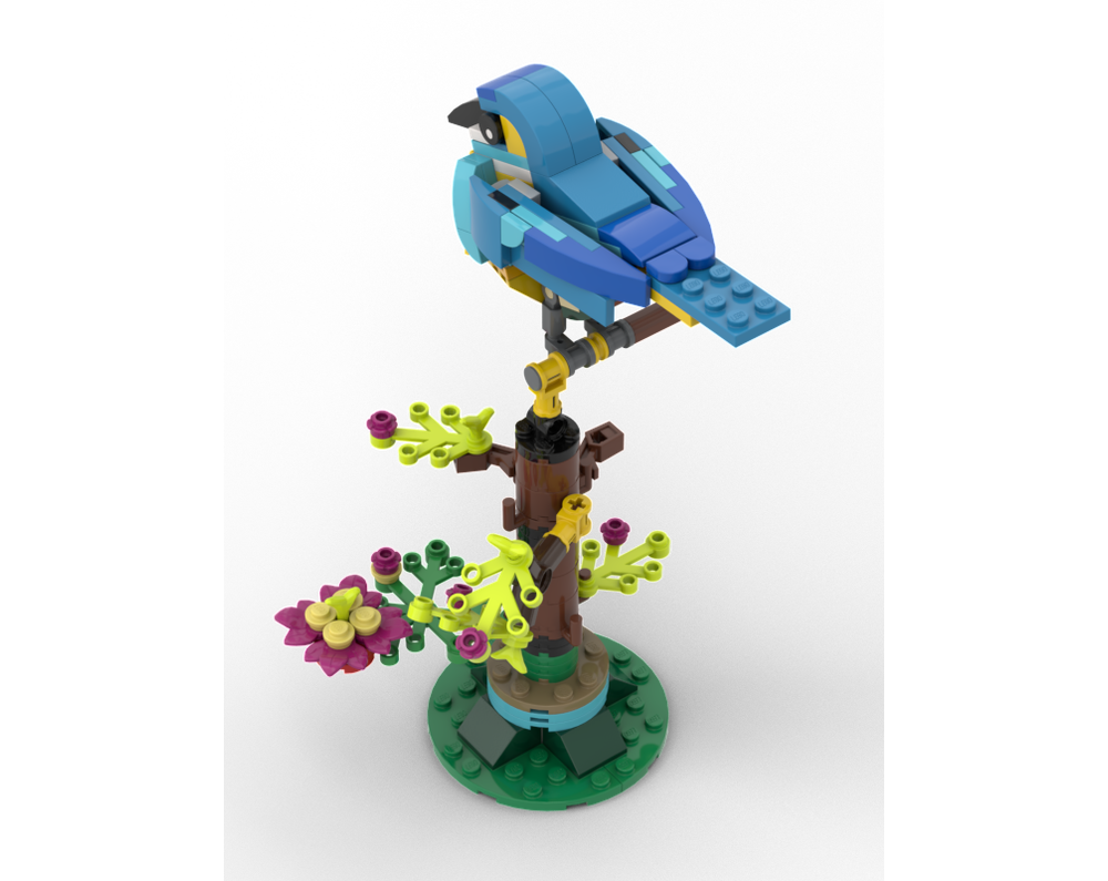 LEGO MOC 31136 Blue Flycatcher by zengogobrick | Rebrickable - Build ...