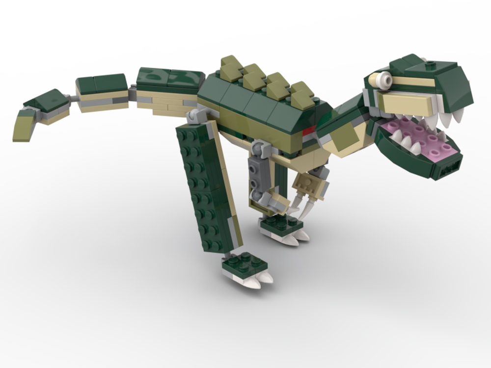 LEGO MOC Giganotosaurus (Remodel) by RapidCheetah | Rebrickable - Build ...