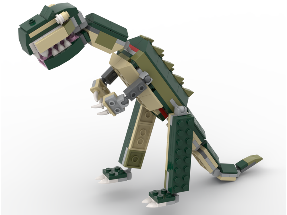 LEGO MOC Giganotosaurus (Remodel) by RapidCheetah | Rebrickable - Build ...