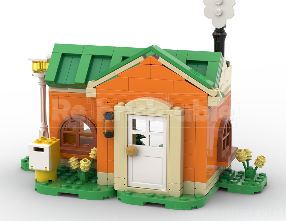 LEGO MOC Tangy's House by Kalinas | Rebrickable - Build with LEGO