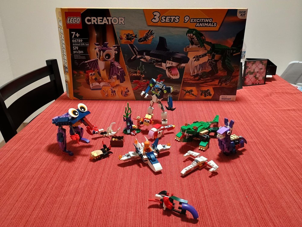 LEGO MOC-197653 Ultimate 7-in-1 All at Once! - Sci-fi and Animals Pack ...