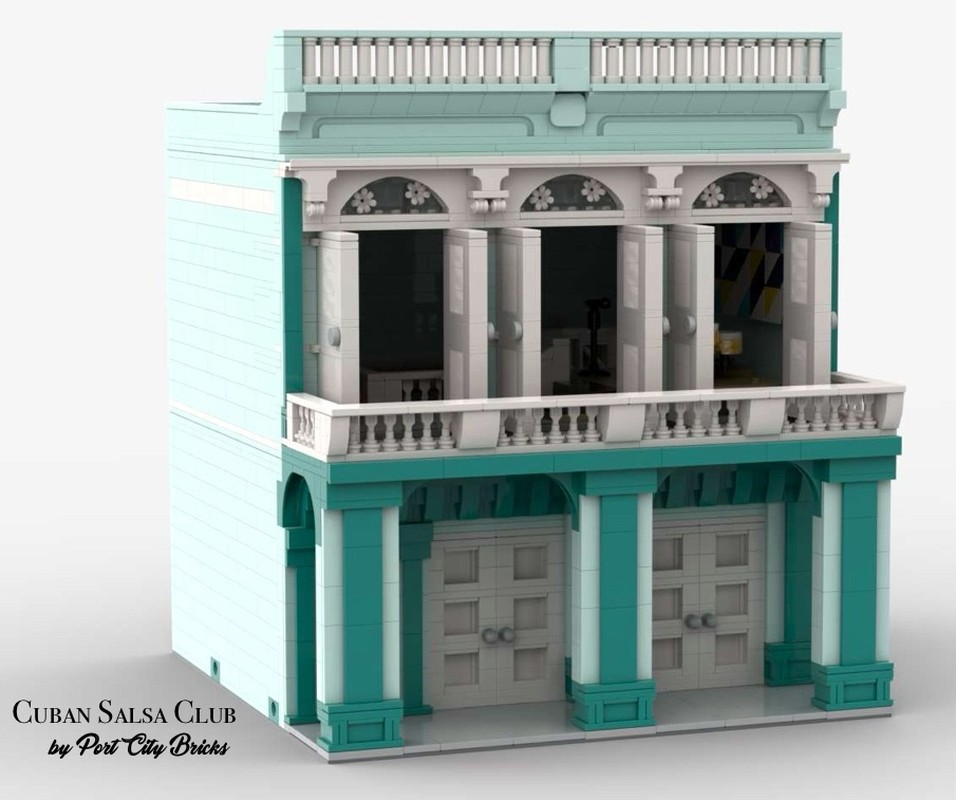 LEGO MOC Cuban Casino - Cuban Salsa Club Modular by PortCityBricks ...
