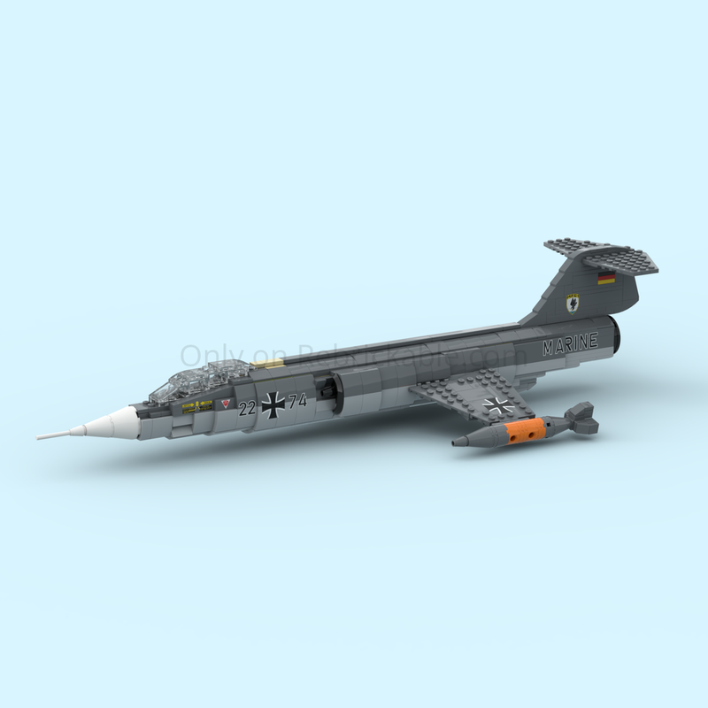 LEGO MOC F-104 Starfighter by OttoCH6 | Rebrickable - Build with LEGO