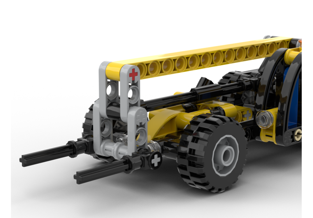 LEGO MOC Technic Telehandler Mini-Scale by Blake Hogan Builds ...