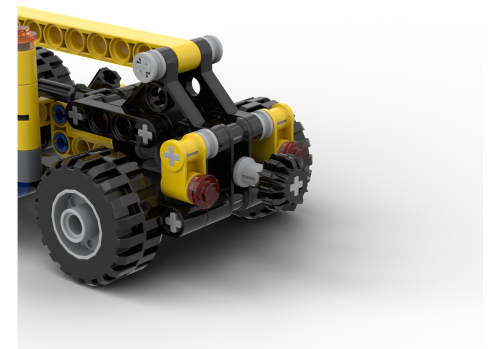 LEGO MOC Technic Telehandler Mini-Scale by Blake Hogan Builds ...