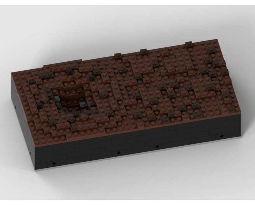 LEGO MOC Modular Terrain - Large Shell Crater by mikey2110 ...