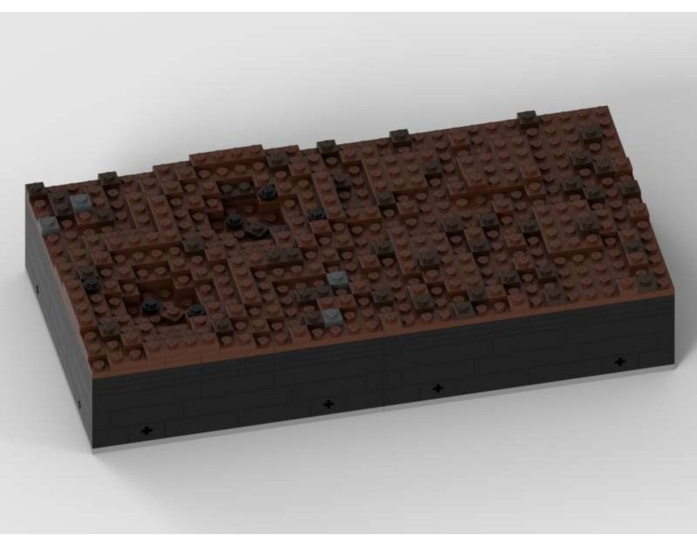 LEGO MOC Modular Terrain - Small Overlapping Shell Craters by mikey2110 ...