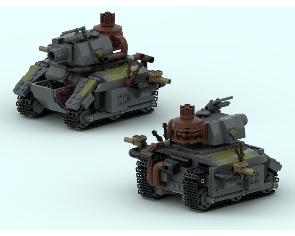 LEGO MOC Iron Legion Heavy Tank by Lord_British | Rebrickable - Build ...