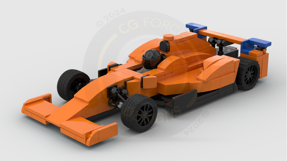 Lego Moc Indycar 2017 Mha Alonso Oval Spec By Cgforcedesigns