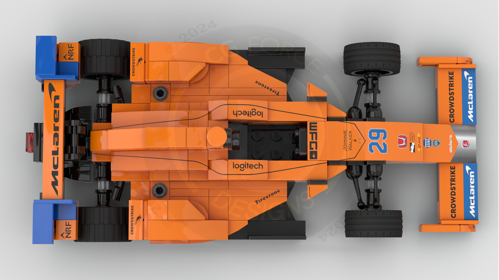 Lego Moc Indycar 2017 Mha Alonso Oval Spec By Cgforcedesigns