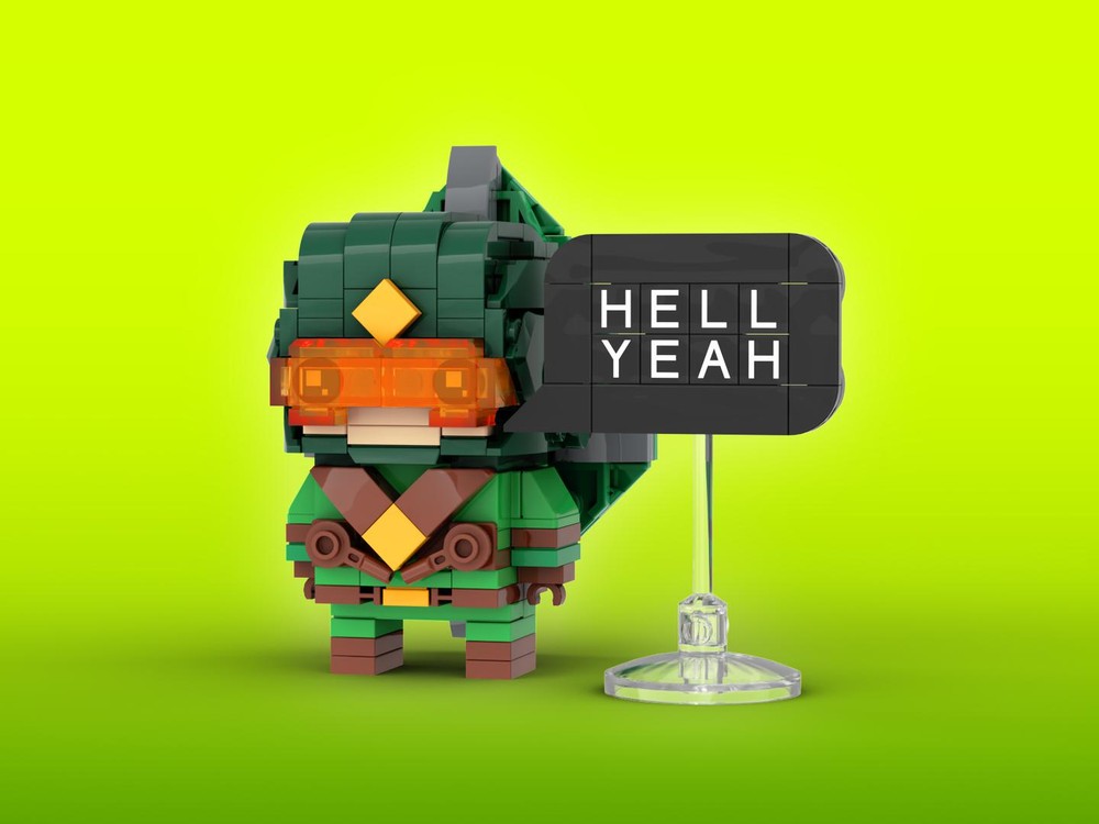 LEGO MOC Kite Man Brickheadz LEGO MOC - Max Kite Man: Hell Yeah! by ...