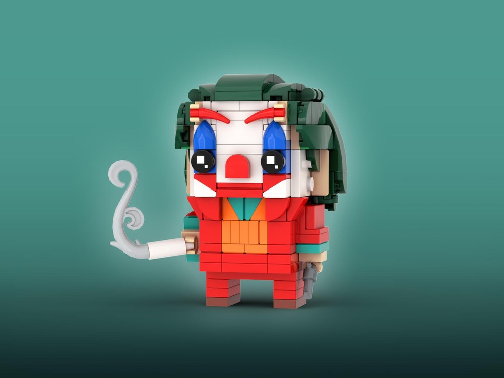 LEGO MOC Joker Brickheadz LEGO MOC - DC Films Joker by Eugenio Iacono ...
