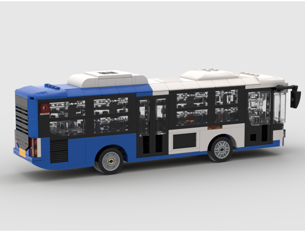 LEGO MOC bus by ZPC | Rebrickable - Build with LEGO