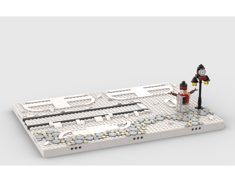 LEGO MOC Winter Village - Display for set 10308 Holiday Main Street by ...