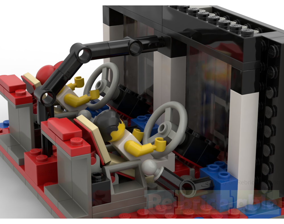 LEGO MOC 3432 Racing simulator by se1977 | Rebrickable - Build with LEGO