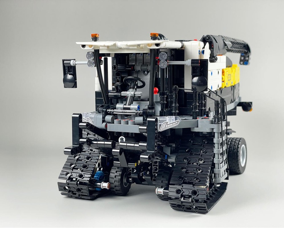 LEGO MOC Big Combine Harvester with trailer by Guys and Bricks ...