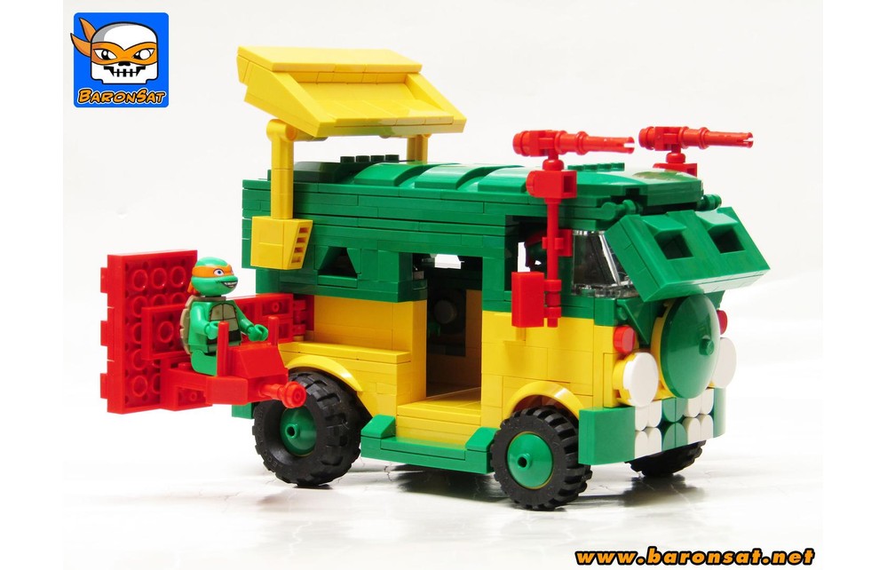 LEGO MOC RB TMNT Party Wagon by BaronSat | Rebrickable - Build with LEGO