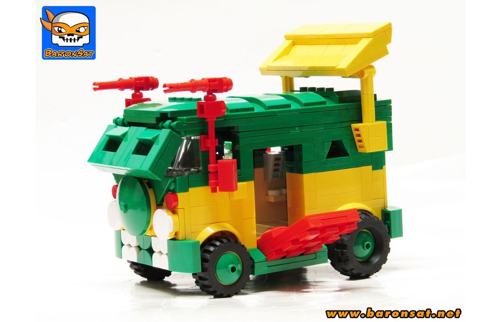 LEGO MOC RB TMNT Party Wagon by BaronSat | Rebrickable - Build with LEGO