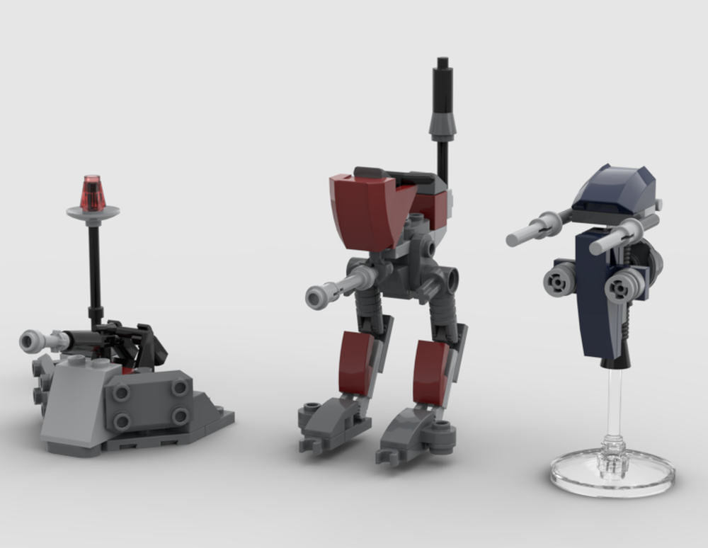 LEGO MOC AT-RT Vs. STAP Speeder Battlepack by CloneBenjamin15 ...