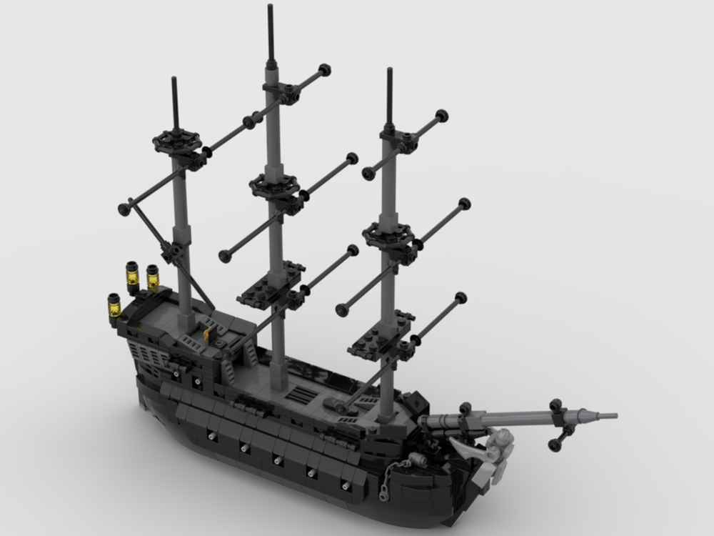LEGO MOC The Black Pearl by john.dumbar | Rebrickable - Build with LEGO
