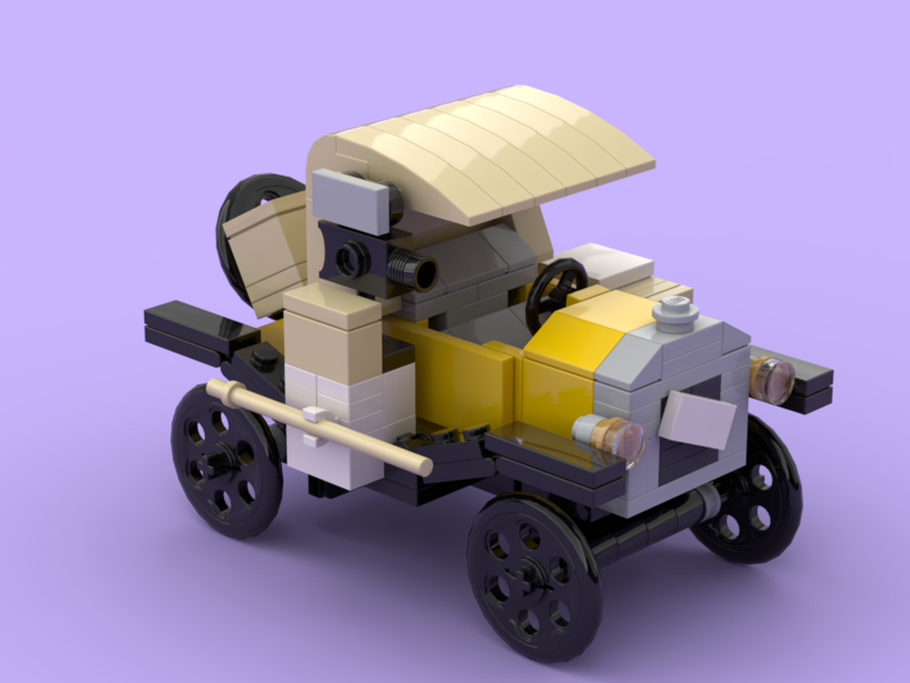 LEGO MOC Ford T like in Tintin in Congo by joris310 | Rebrickable ...