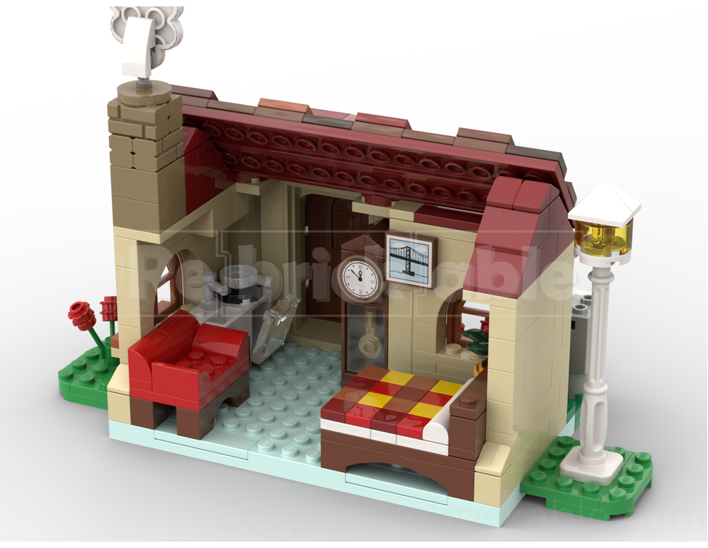 LEGO MOC Fauna's House by Kalinas | Rebrickable - Build with LEGO