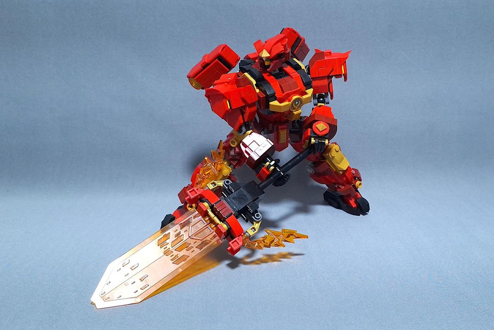LEGO MOC Kai's Ultimate Elemental Fire Mech v2 by Mechalaro ...