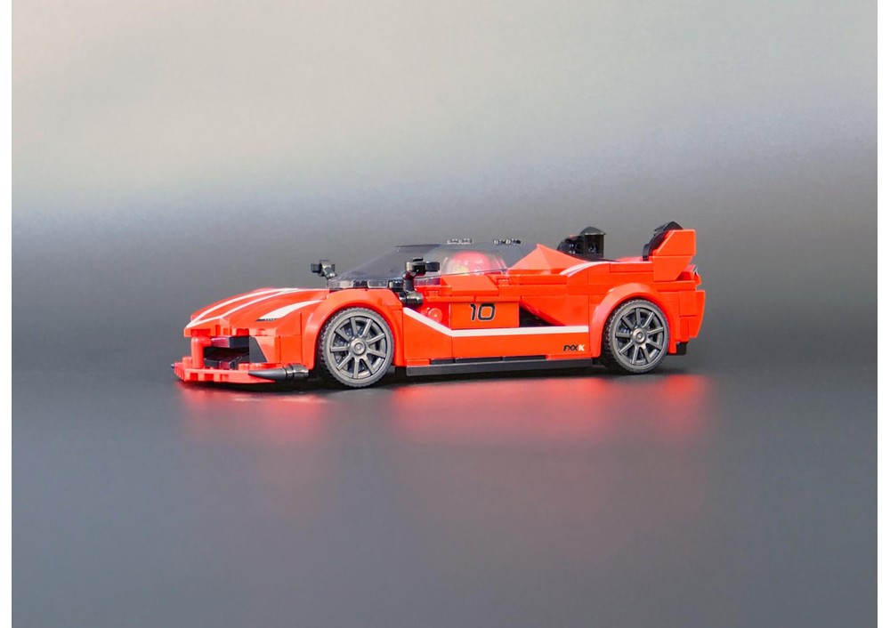 LEGO MOC-197737 Ferrari FXX K - Speed Champions 8 Studs wide by AbFab74 ...