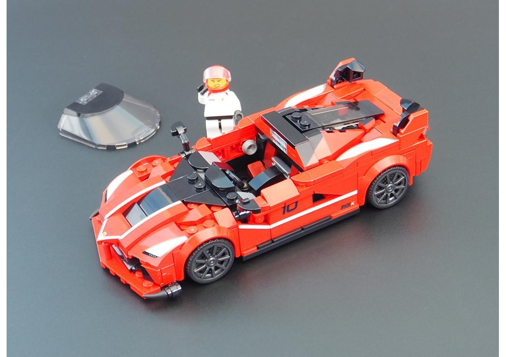 LEGO MOC-197737 Ferrari FXX K - Speed Champions 8 Studs wide by AbFab74 ...