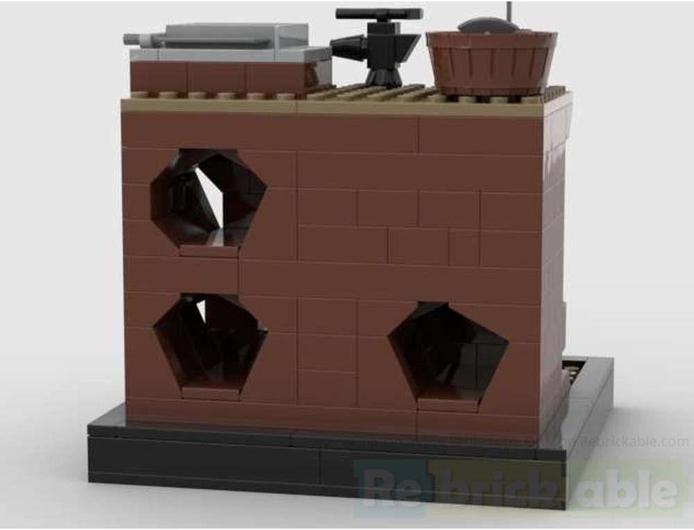 LEGO MOC Lord of the Rings: The Orc Forge by BrickClones | Rebrickable ...