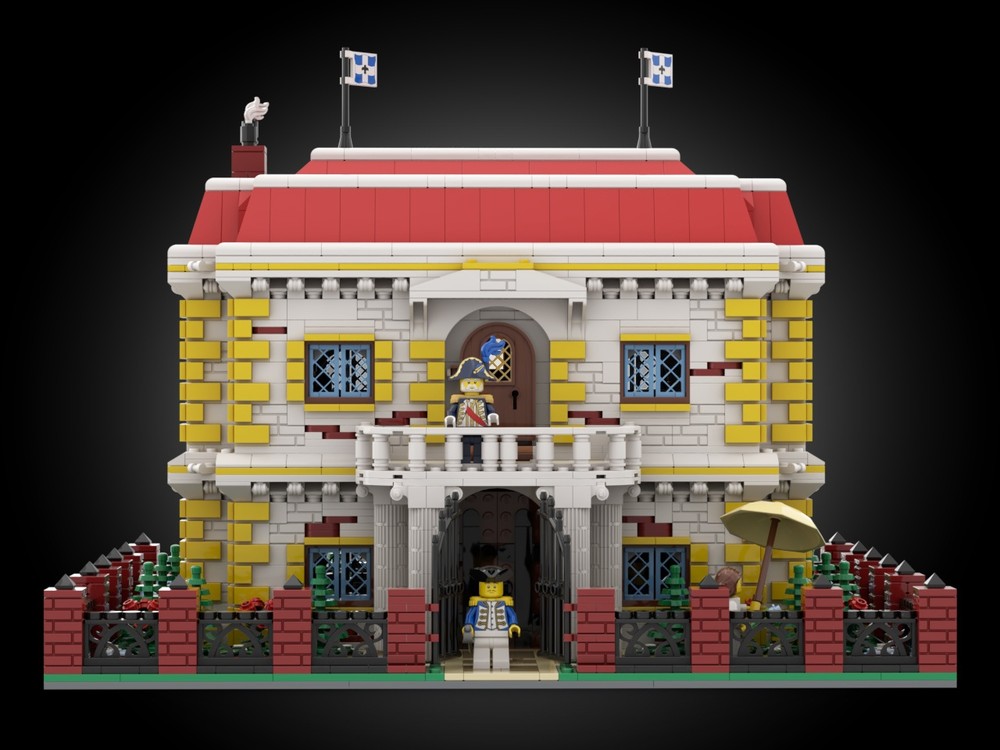 LEGO MOC Governor's Mansion by Mikey_Brickalloti | Rebrickable - Build ...