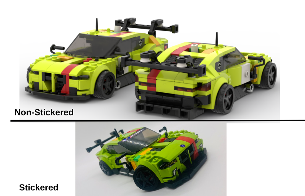 LEGO MOC BMW M3 gt3 by BasicBuilder23 | Rebrickable - Build with LEGO
