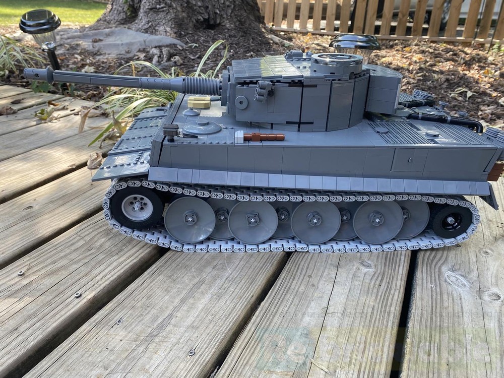 LEGO MOC-197761 Tiger 1 Heavy Tank RC by Grant Williams | Rebrickable ...