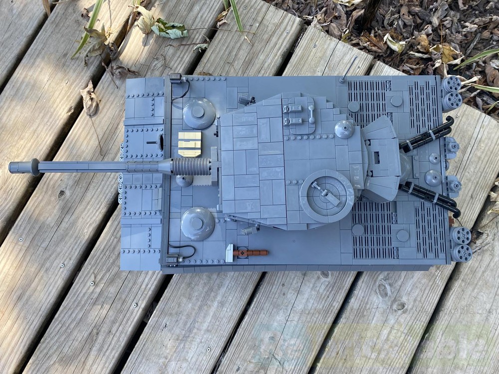 Lego Moc Tiger 1 Heavy Tank Rc By Grant Williams Rebrickable Build
