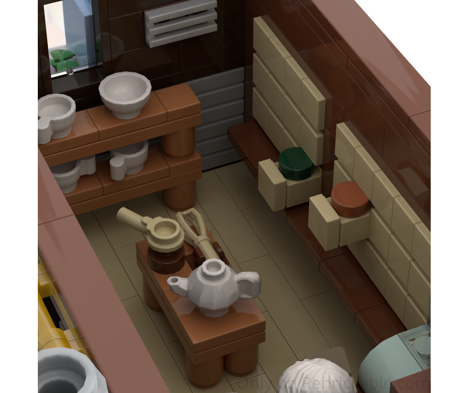 LEGO MOC Tea Shop by rebelnili | Rebrickable - Build with LEGO