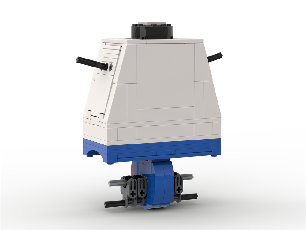 LEGO MOC Upscaled red/blue striped torso by Briquoleur | Rebrickable ...