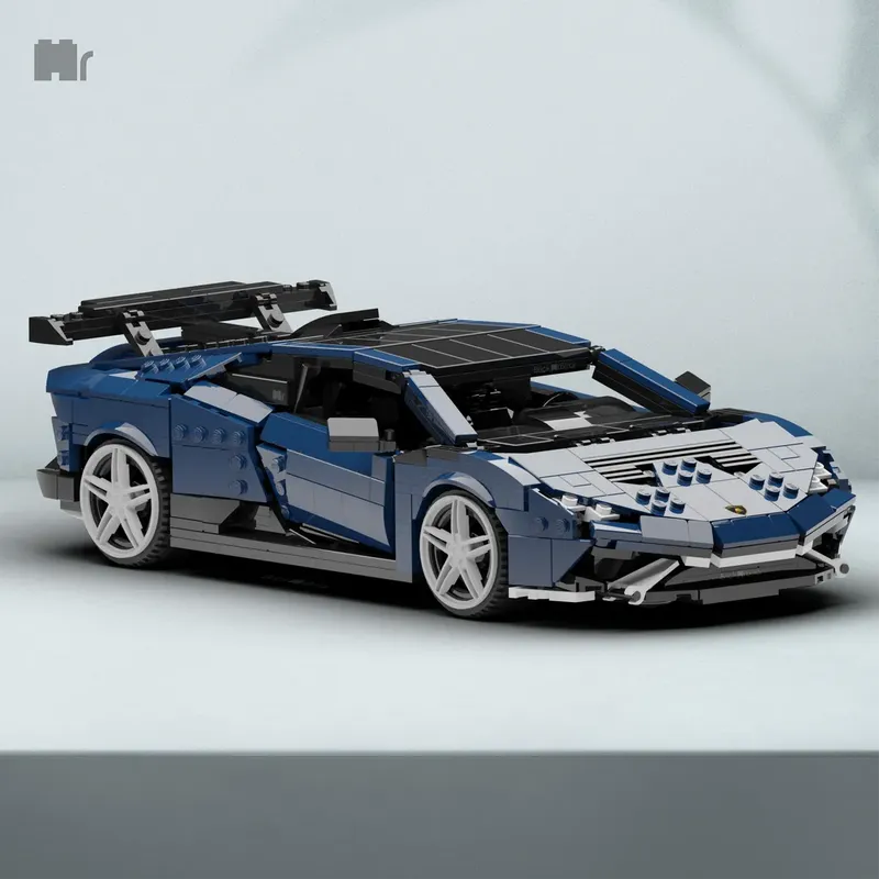 LEGO MOC Lamborghini Huracan STO by BrickMrBear | Rebrickable - Build with LEGO