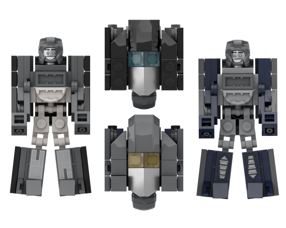 LEGO MOC Spike Witwicky / Headmasters / Roller G1 Autobot Transformers ...